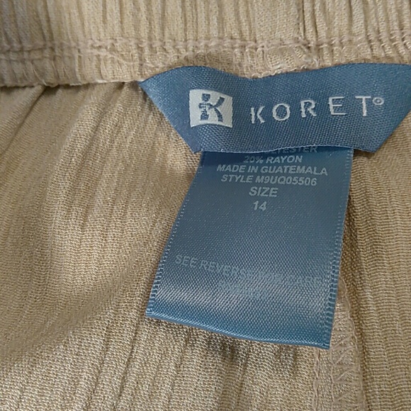 Koret | Pants & Jumpsuits | Koret Ladies Capri Pants | Poshmark